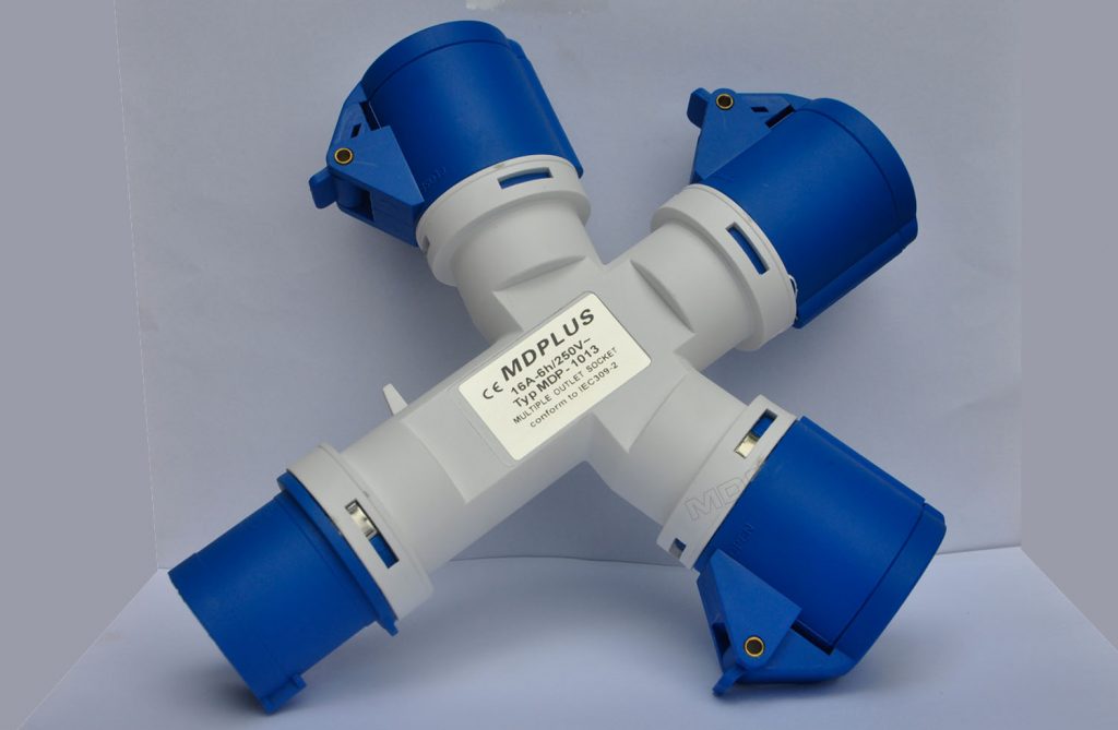 MDP1013 Bộ chia 3 Công nghiệp loại 16A